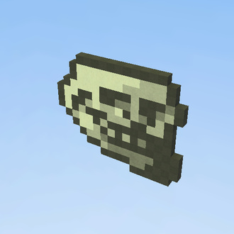 Pixel Art Minecraft Troll Face