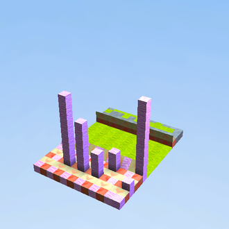 Mini parkour model - KoGaMa - Play, Create And Share Multiplayer Games