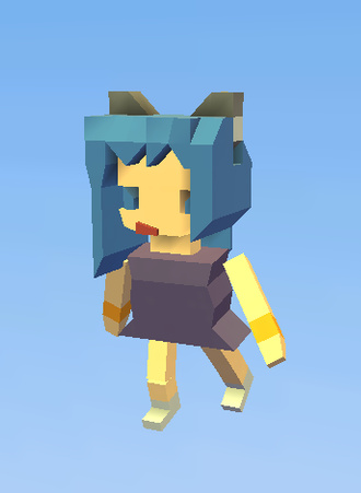 Girl Blue - KoGaMa - Play, Create And Share Multiplayer Games