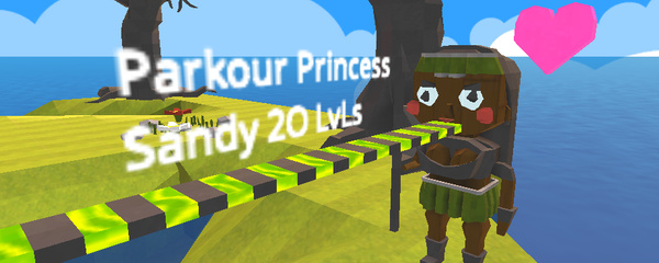 Parkour Princess Sandy 2O LvLs