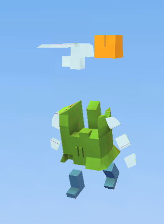 a walking island ahead! - KoGaMa - Play, Create And Share Multiplayer Games