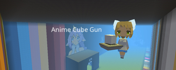 Anime Cube Gun