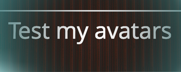 Test my avatars