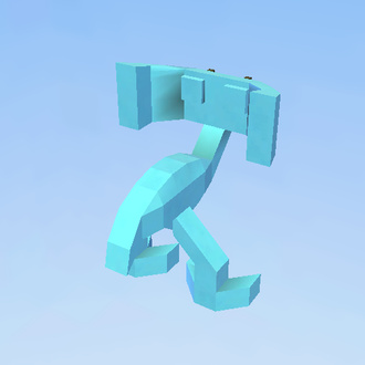 Cyan (rainbow friends) - KoGaMa - Play, Create And Share Multiplayer Games