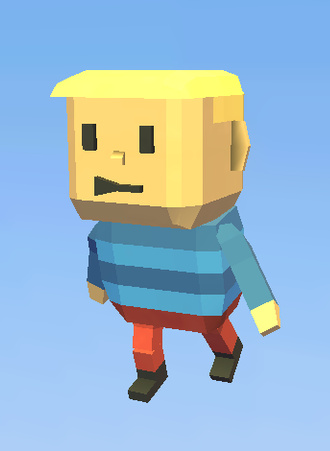 Tourist with Key on Back - KoGaMa - Play, Create And Share Multiplayer ...