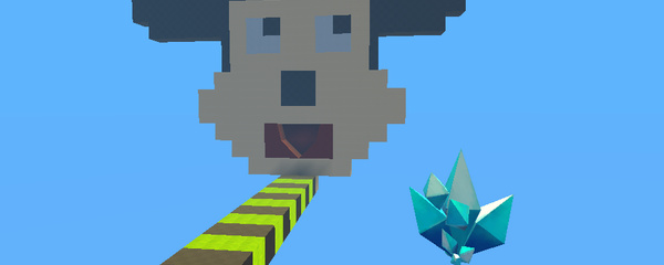 Mickey mouse parkour + cristals