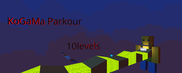 KoGaMa Parkour Speed Build