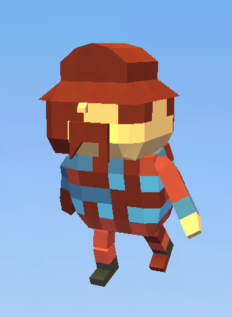 half headed character - KoGaMa - Play, Create And Share Multiplayer Games