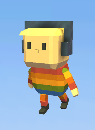 Boy Building Rainbow - KoGaMa - Play, Create And Share Multiplayer Games