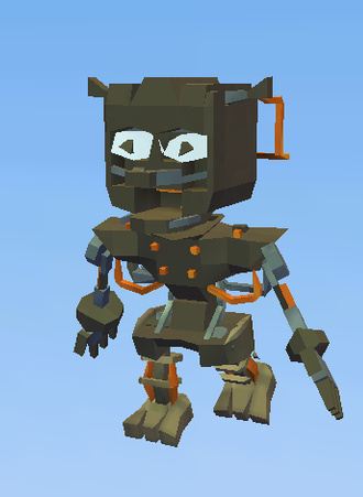 Glam rock Endoskeleton|FNAF 9