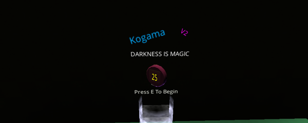 fnf Kogama Darkness is Magic V2