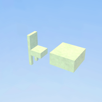 Table with chair - KoGaMa - Play, Create And Share Multiplayer Games