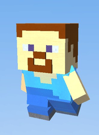 MINECRAFT Steve - KoGaMa - Play, Create And Share Multiplayer Games