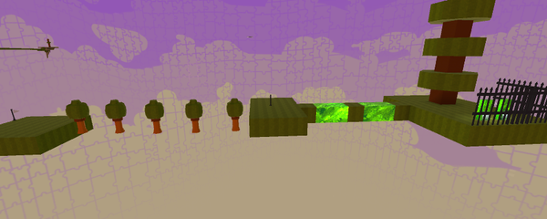 TREE PARKOUR 18 LEVEL