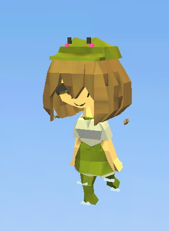 frog girl - KoGaMa - Play, Create And Share Multiplayer Games