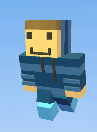 MineCraft Blue Boy ;-; - KoGaMa - Play, Create And Share Multiplayer Games