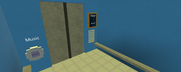 The Blue Elevator [25 floors!]