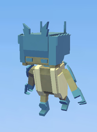 Blue Robot - KoGaMa - Play, Create And Share Multiplayer Games