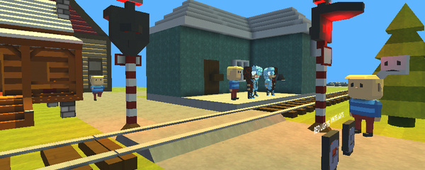 KoGaMa railway crossing WORLD