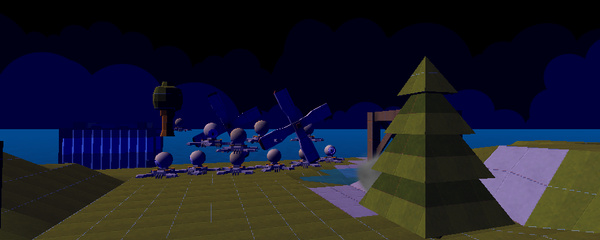 Night time with oculus