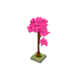 Cute pink tree - KoGaMa - Play, Create And Share Multiplayer Games