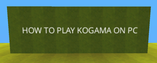 How to Play Kogama on PC