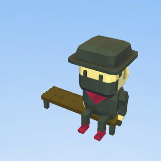 mask boy set in chair - KoGaMa - Play, Create And Share Multiplayer Games