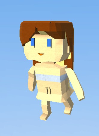 Block Girl - KoGaMa - Play, Create And Share Multiplayer Games