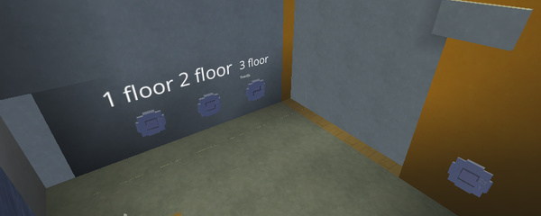 elevator [secret room?]