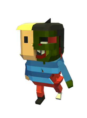 Half Human, Half Zombie - KoGaMa - Play, Create And Share Multiplayer Games