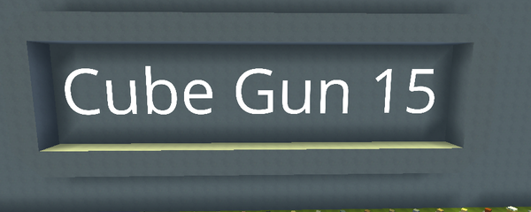 Cube Gun 15