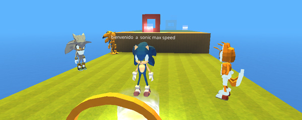 bienvenidos a sonic max speed