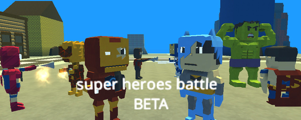 super heroes battle