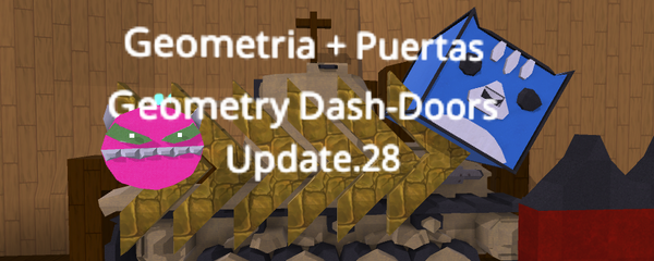 Geometry Dash+Doors [Upd.28] Lvl 5 tsunami!