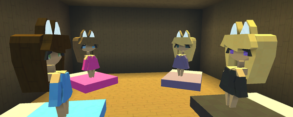 the .ExE. friends (kogama story part 2)