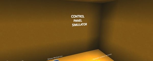 Control Panel Simulator