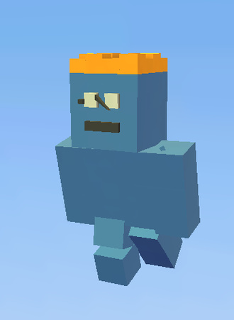 Minecraft BLUE - KoGaMa - Play, Create And Share Multiplayer Games