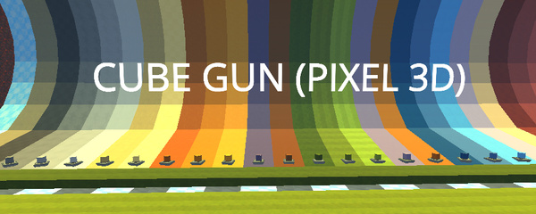 CUBE GUN (PIXEL 3D)