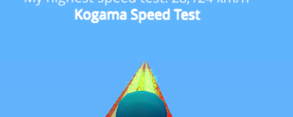 Kogama Speed Test