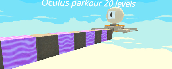 Oculus parkour 20 levels