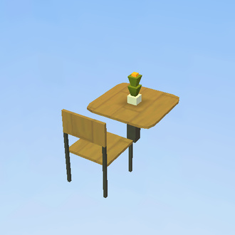 Chair and Table - KoGaMa - Play, Create And Share Multiplayer Games