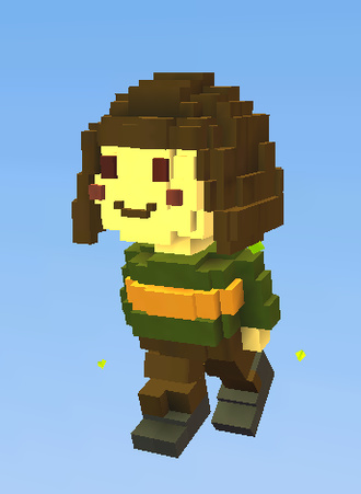 Chara undertale (8-bit) - KoGaMa - Play, Create And Share Multiplayer Games