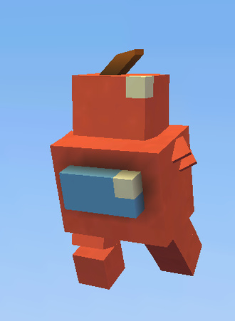 red cube among us - KoGaMa - Play, Create And Share Multiplayer Games