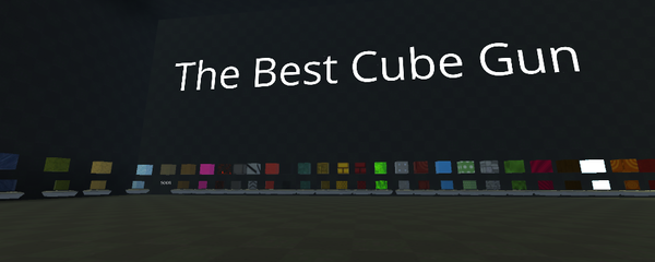 the best cube gun :D D